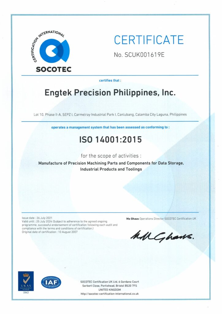 Achievement - Engtek